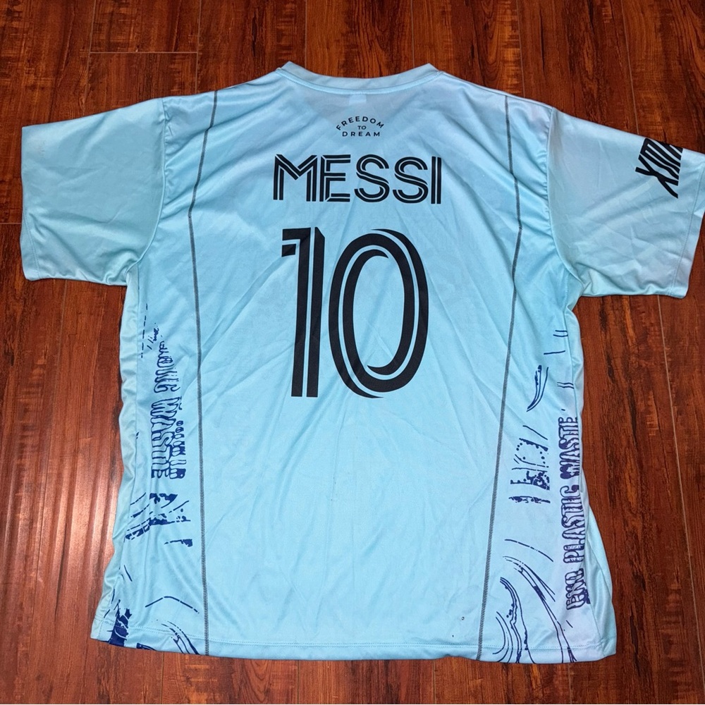 Lionel Messi Inter Miami 23-24 Jersey Turquoise Sz Xx… - Gem